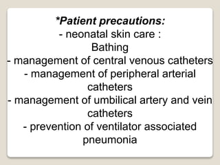 Infection Control In NICU | PPTX