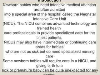 Infection Control In NICU | PPTX
