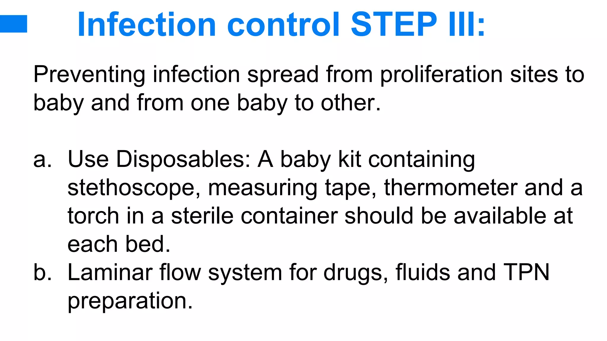 Infection control in nicu | PPTX
