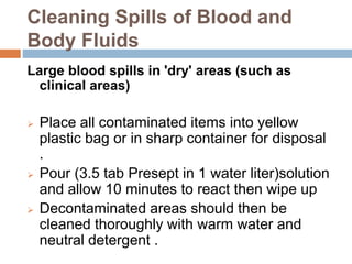 WAYS OF INFECTION PREVENTION IN THE HOSPITAL | PPT