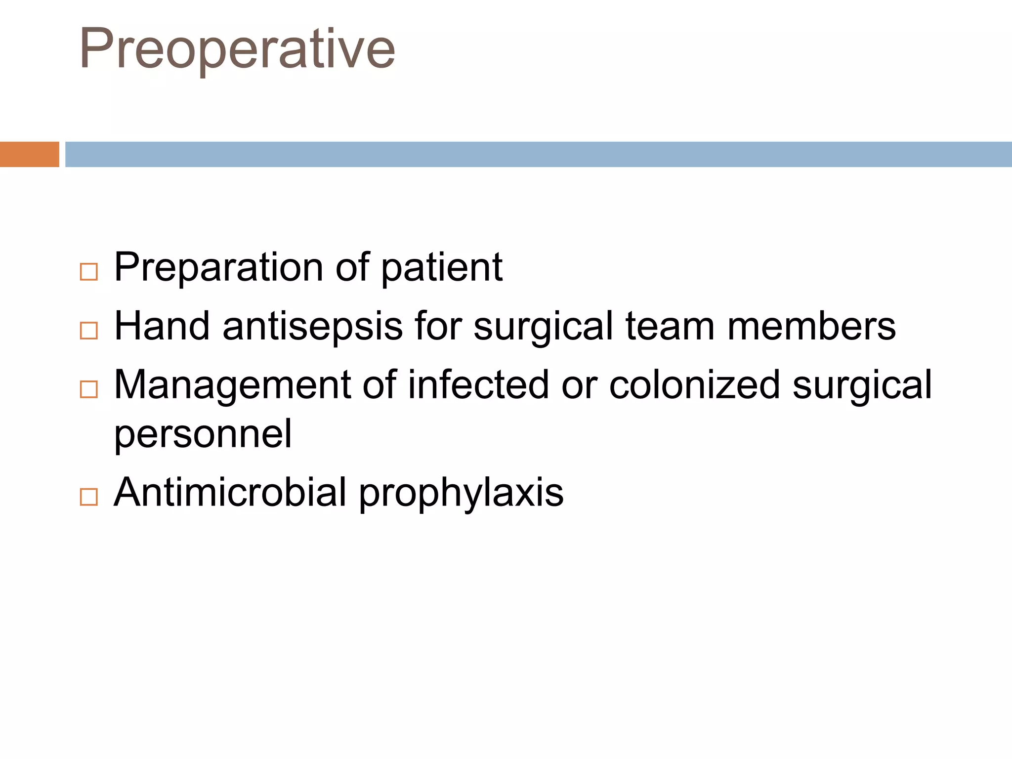 Infection control in operation room | PPTX