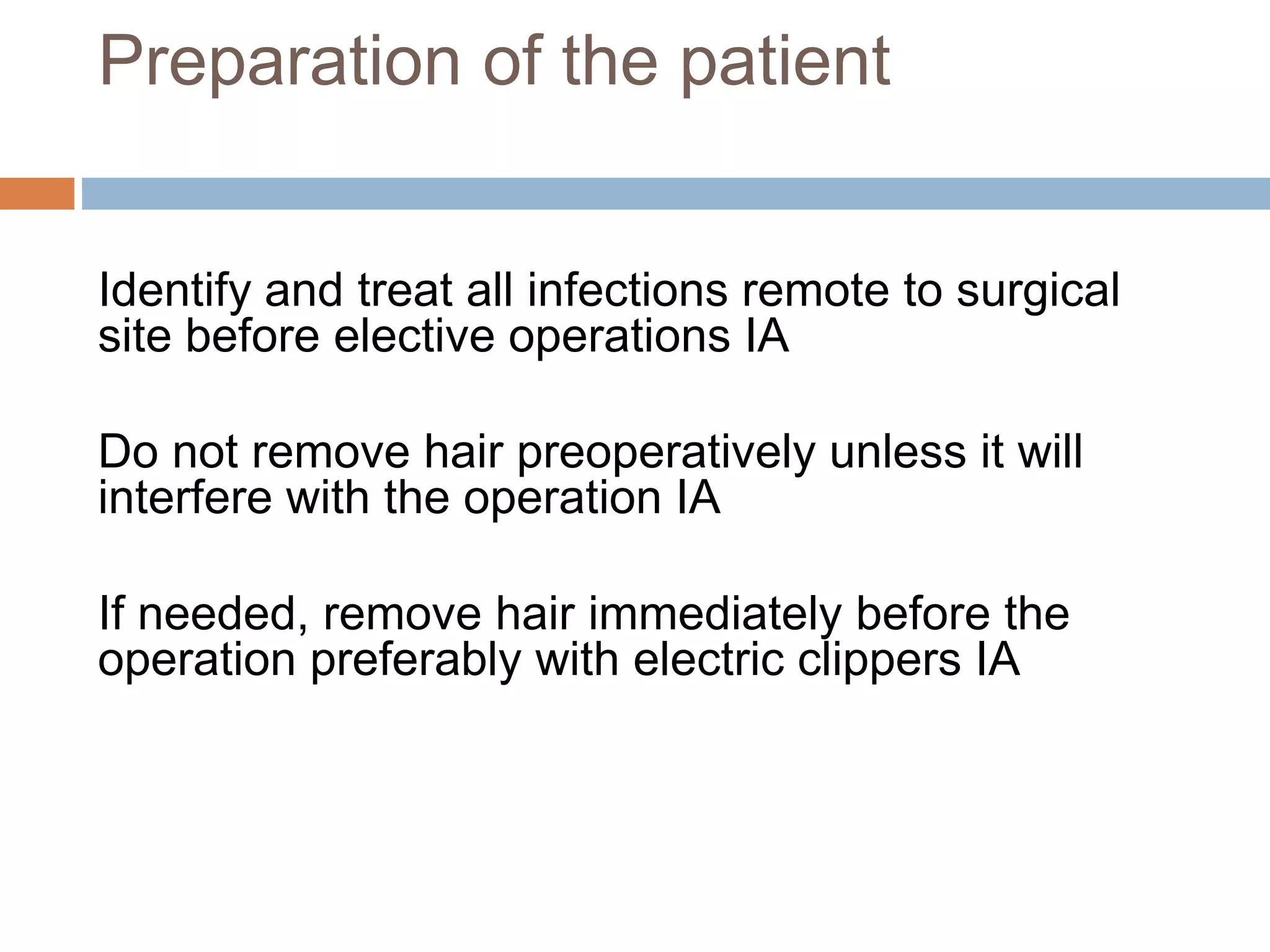 Infection control in operation room | PPTX