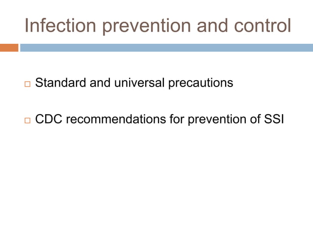 Infection control in operation room | PPTX | Infectious Diseases ...