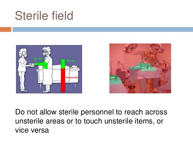 Infection control in operation room