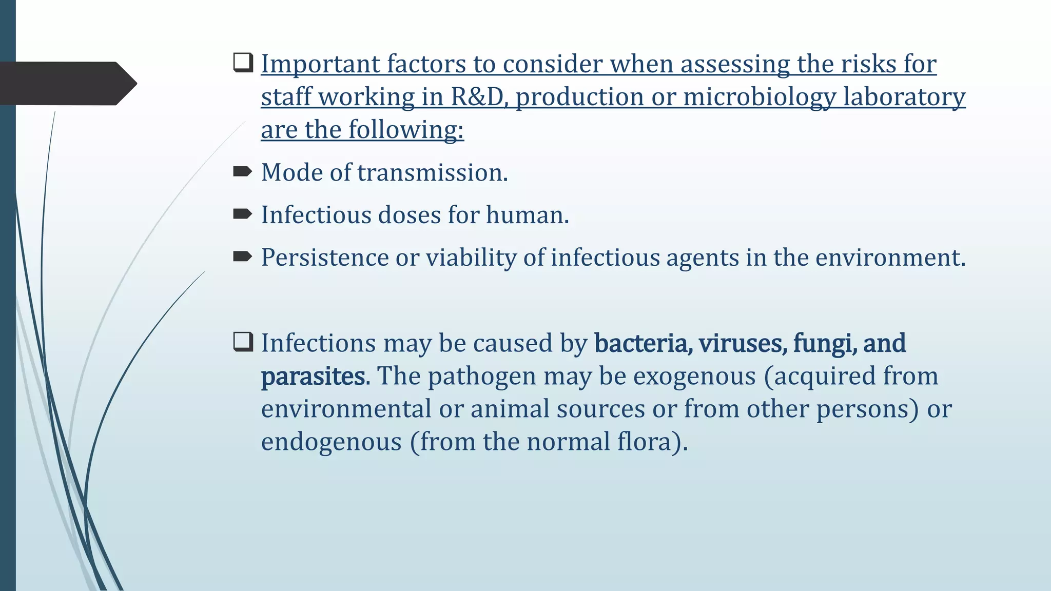 Infection control in pathological laboratory | PPTX