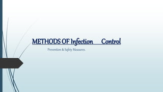 Infection control in pathological laboratory | PPTX
