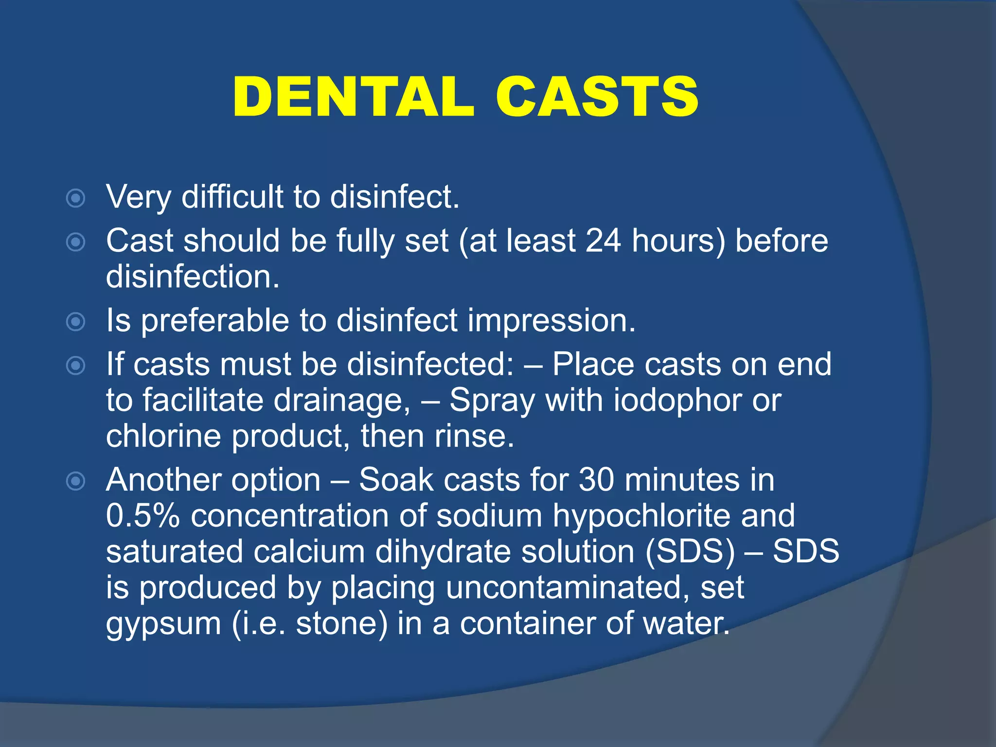 Infection control in prosthodonticscs | PPTX