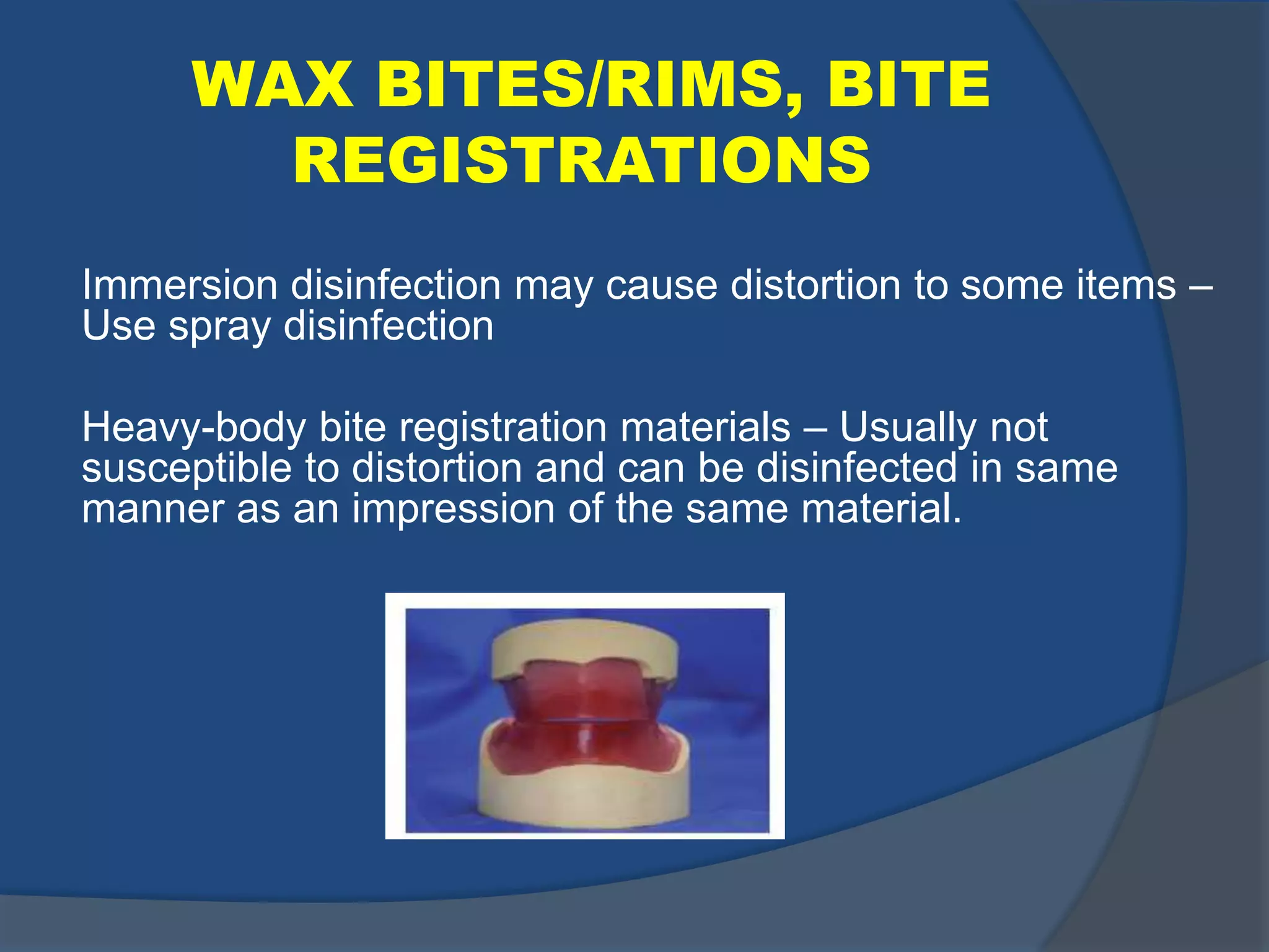 Infection control in prosthodonticscs | PPTX