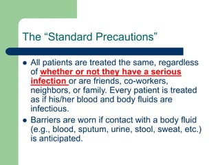 Infection Control in the Emergency Room presentation.ppt
