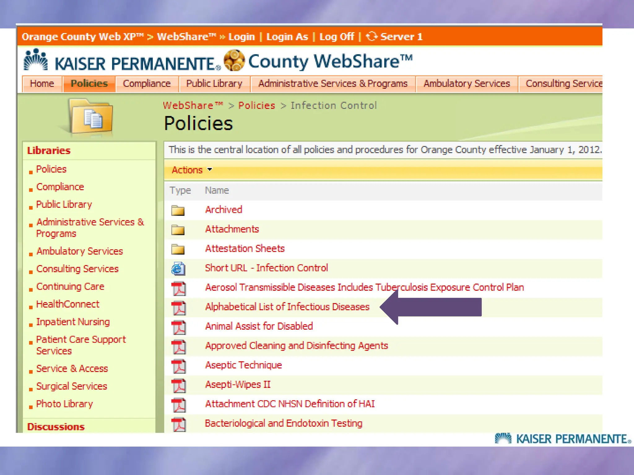 Infection Control_KPOC Specific_Student Module.ppt