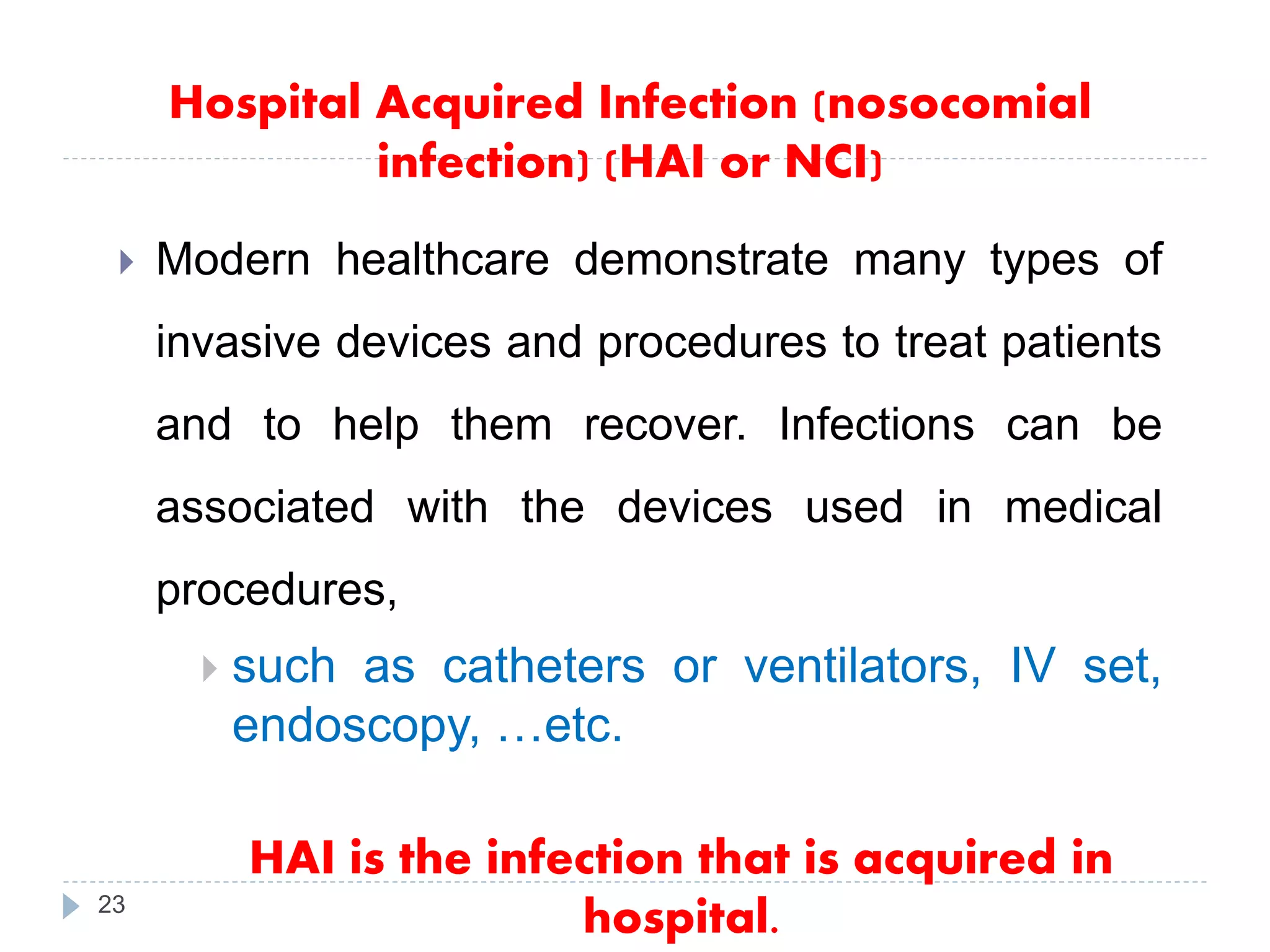 Introduction to infection control | PPSX