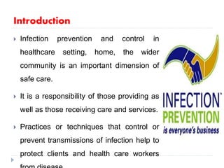 Introduction to infection control | PPSX