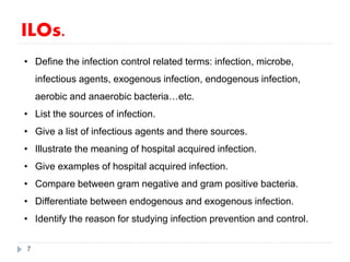 Introduction to infection control | PPSX
