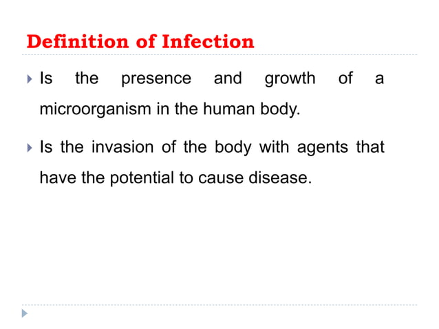 Introduction to infection control | PPSX