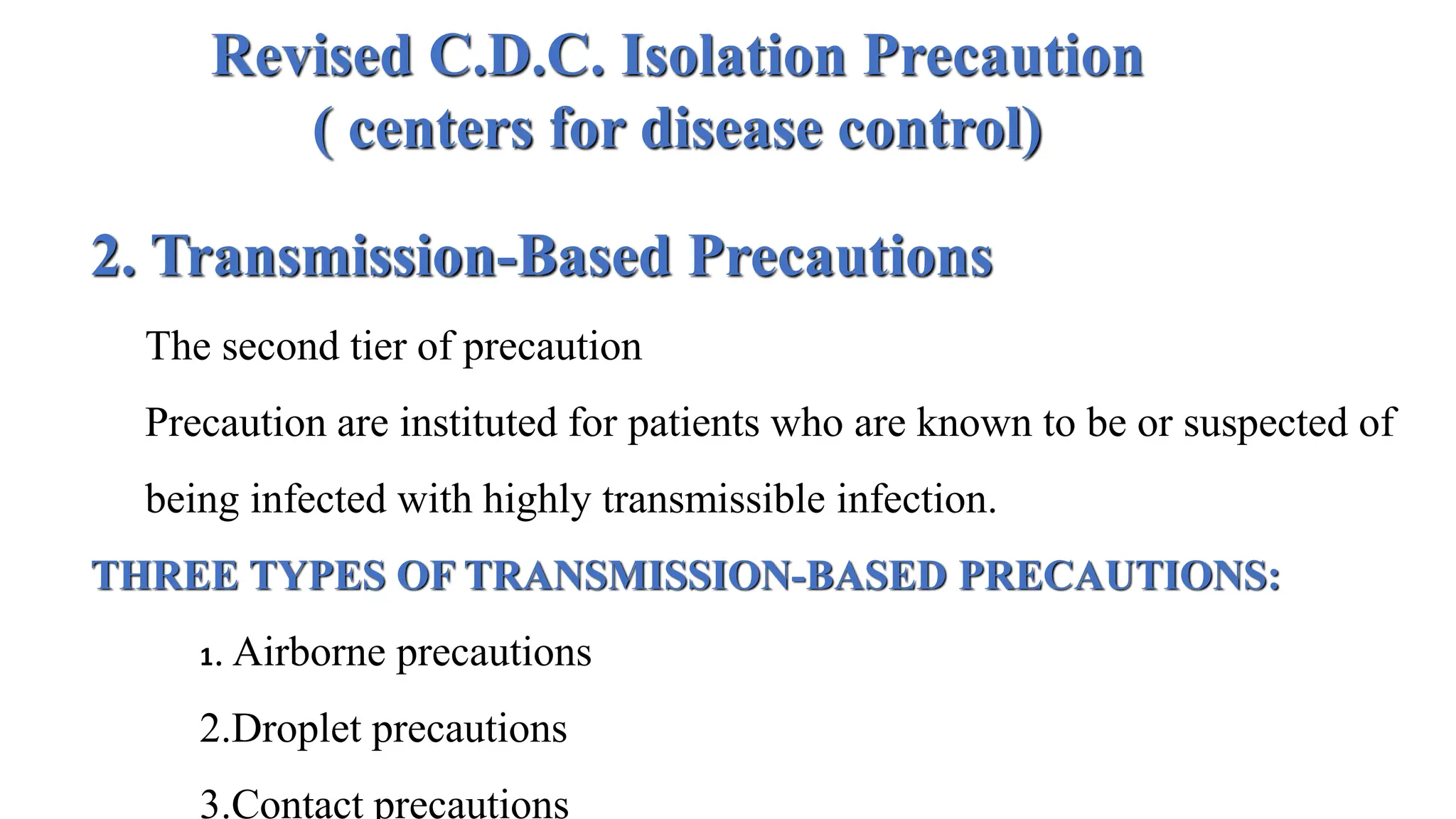 Infection Control Measures.Airborne diseases are bacteria or viruses ...