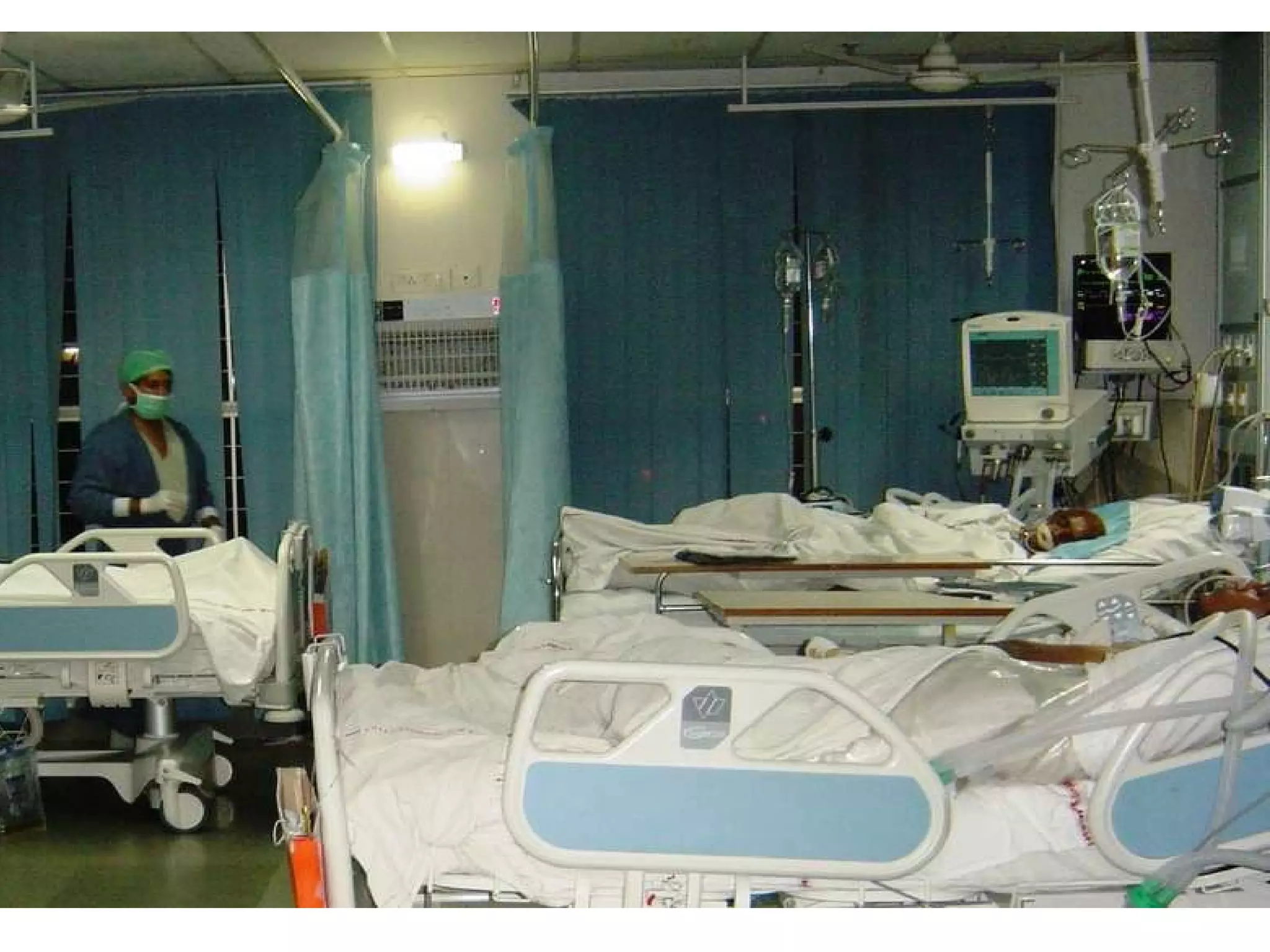 Infection control measures in critical areas | PPT