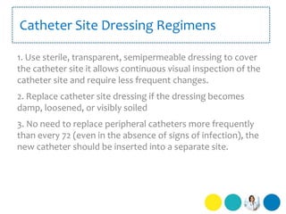 Infection control measures in iv drug administration | PPTX