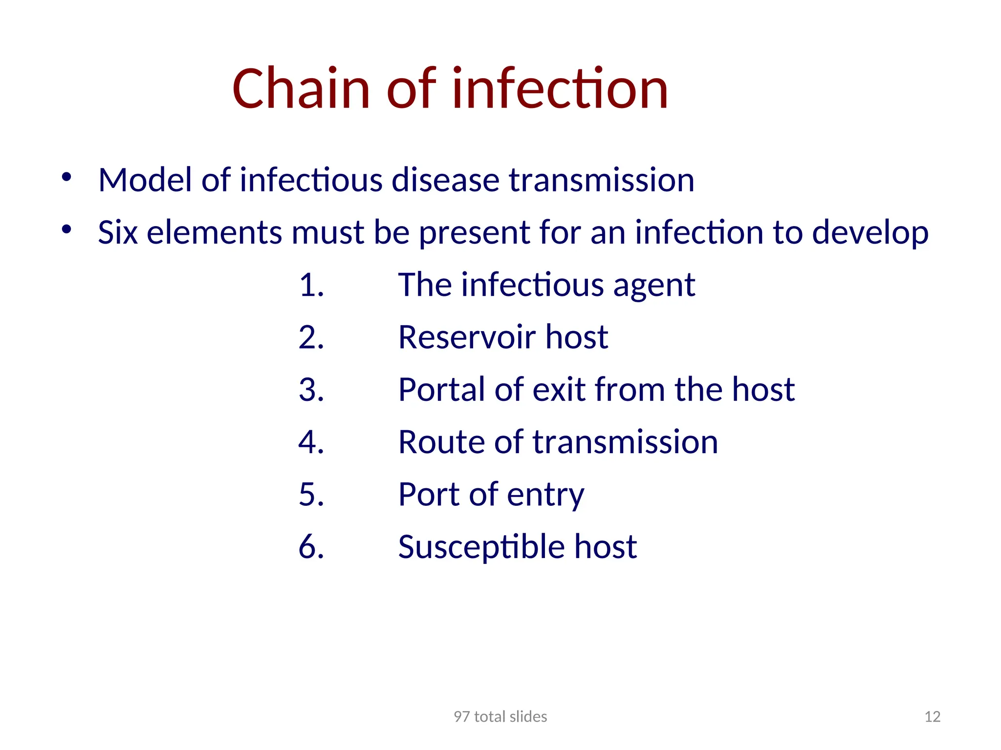 infection control notes.presentations ortho | PPT
