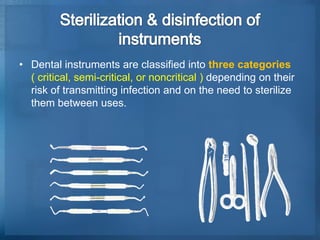 Dental infection control post treatment last | PPTX