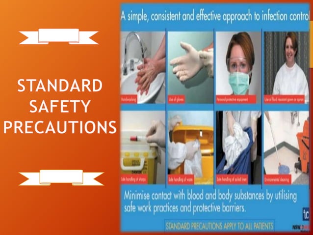 Infection control practice and standard safety measures | PPT | Free ...