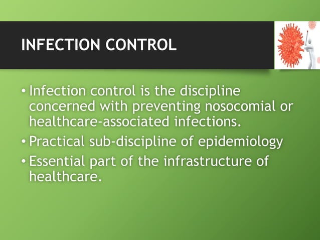 Infection Control Practice and Standard Safety Measures.pptx ...