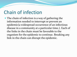 Infection control practices in hospital | PPTX