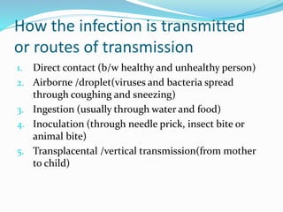 Infection control practices in hospital | PPTX