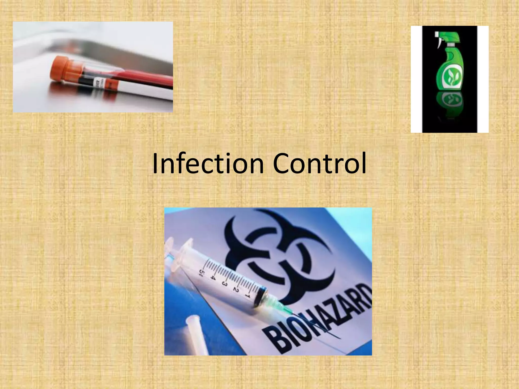 Infection control presentation | PPTX