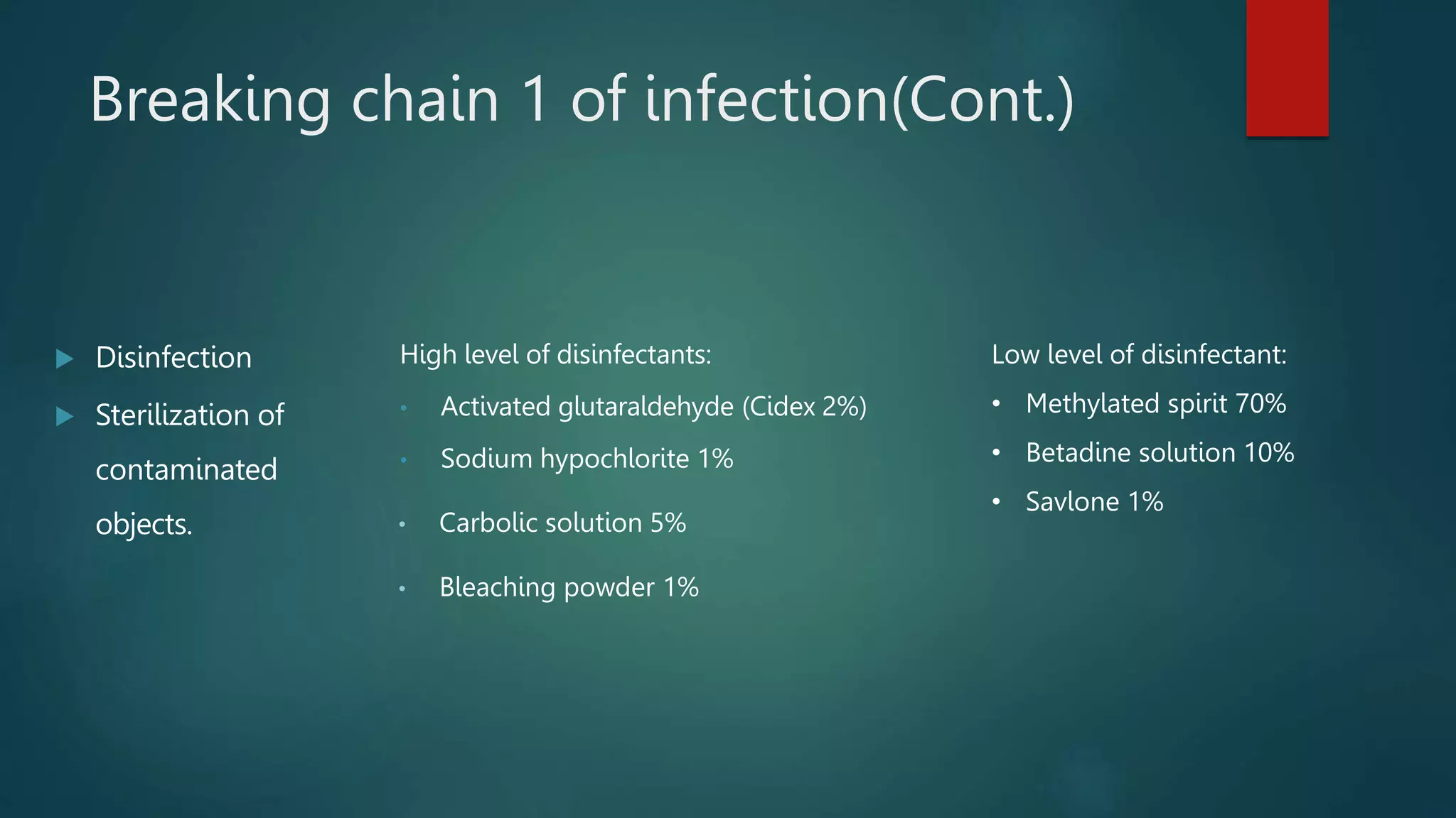 Infection Control & Prevention | PPTX