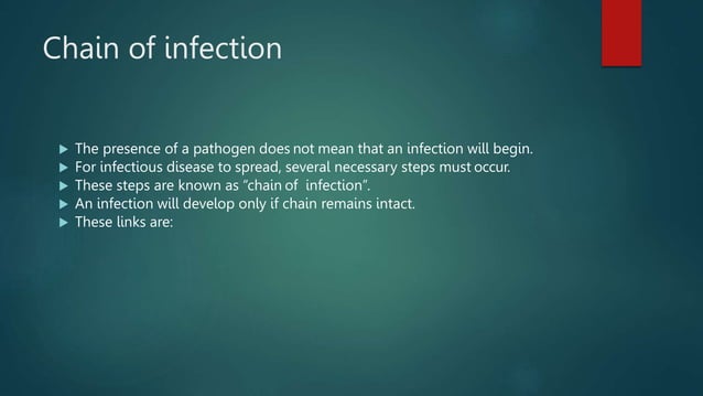 Infection Control & Prevention | PPTX