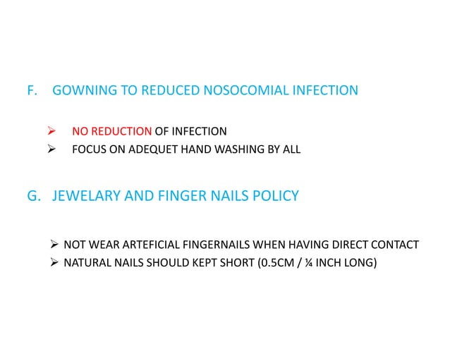 Infection control protocol in nicu BY DR.PRITESH B PATEL | PPTX ...