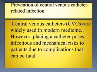 Infection control protocols in intensive care units | PPTX