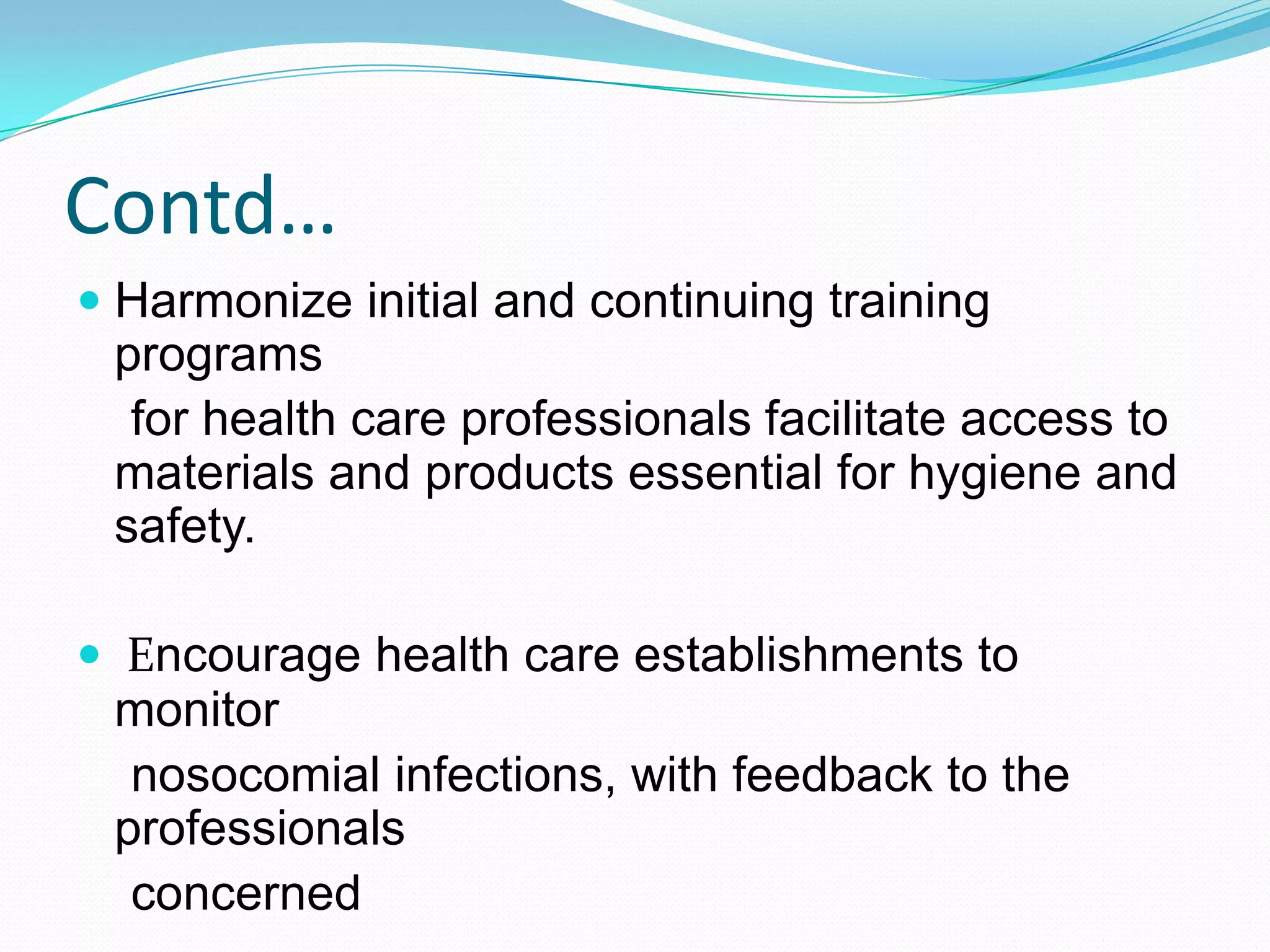 Infection Control In Hospitals | PPTX