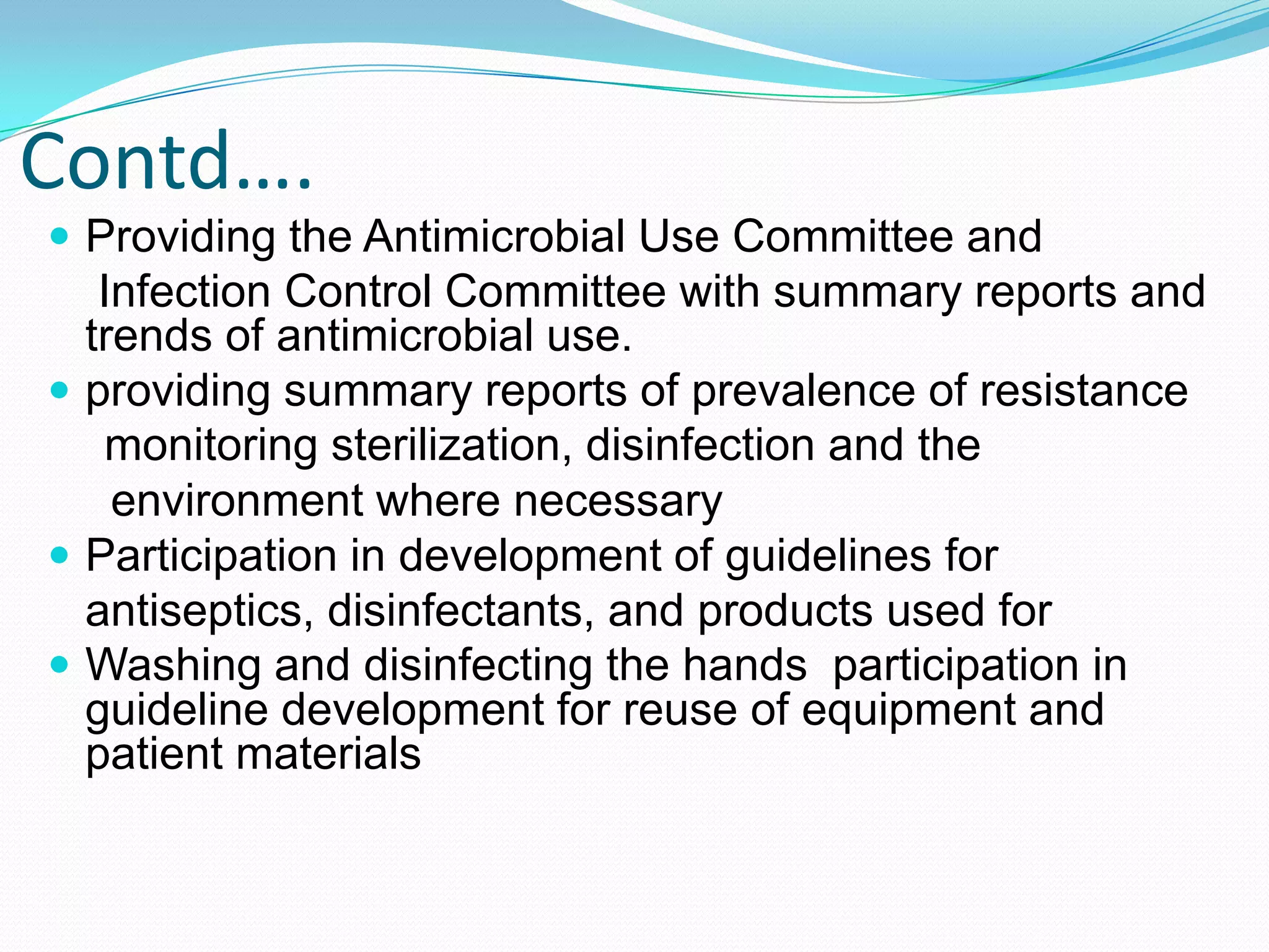 Infection Control In Hospitals | PPTX