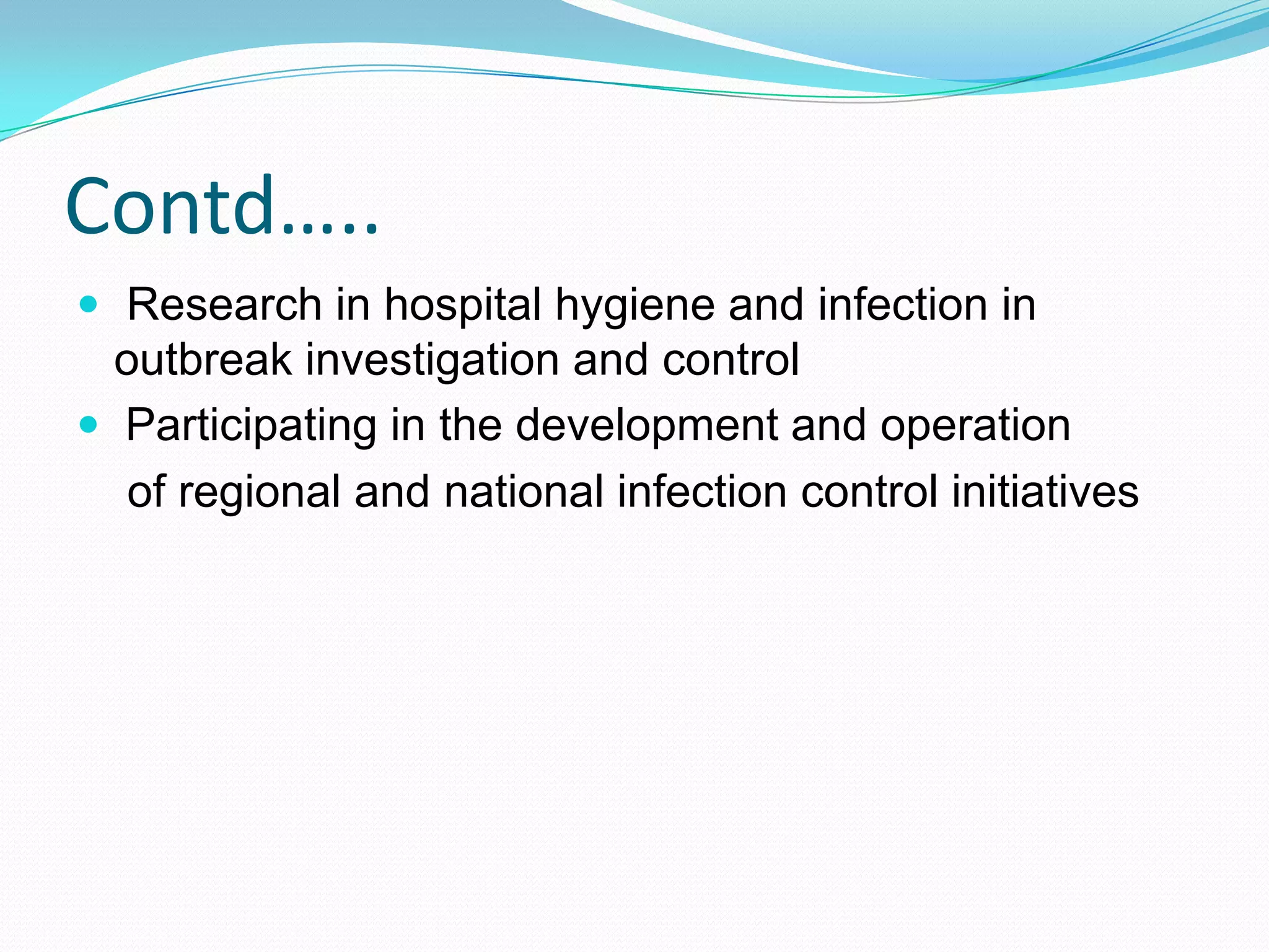 Infection Control In Hospitals | PPTX