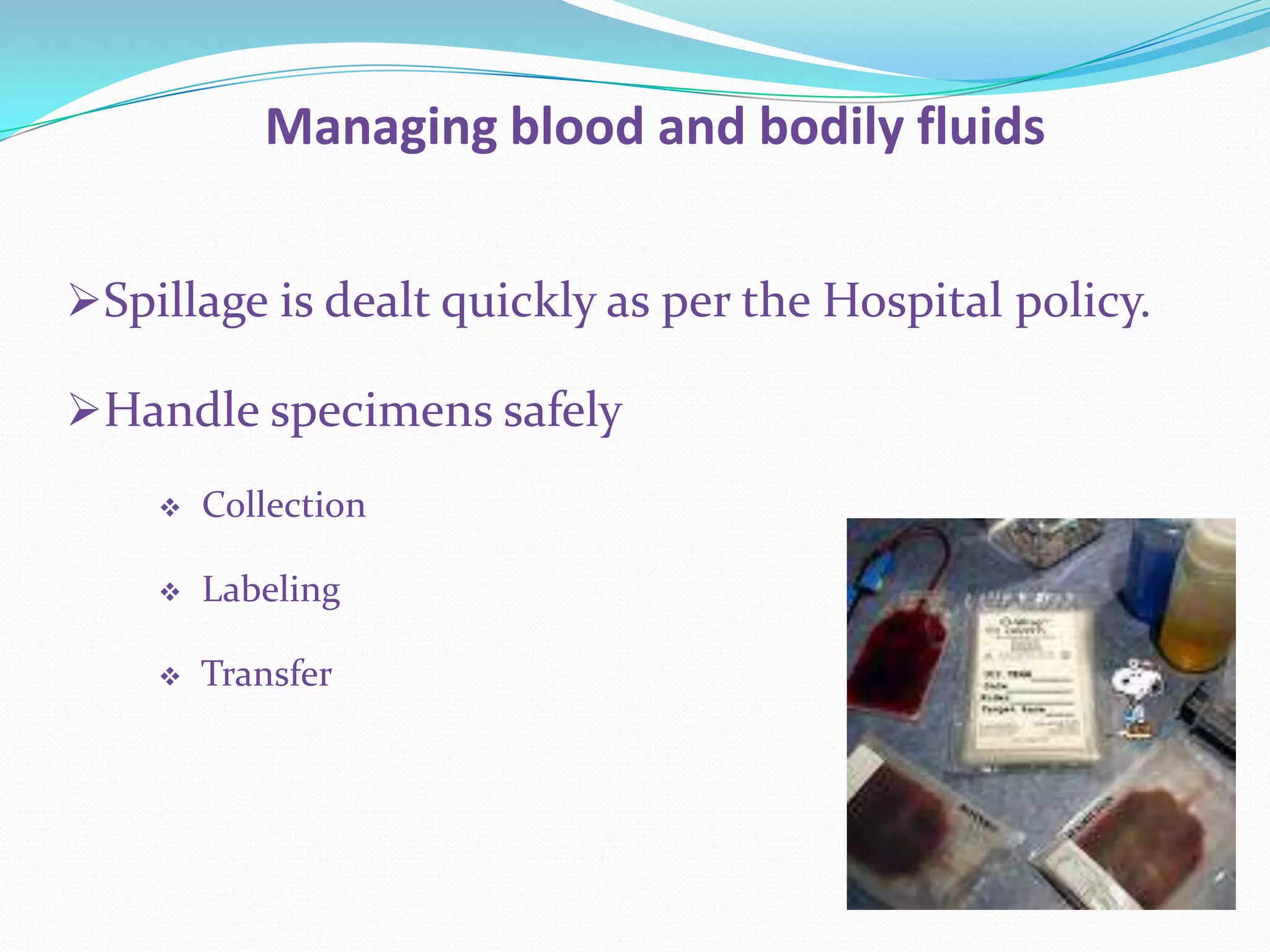 Infection Control In Hospitals | PPTX