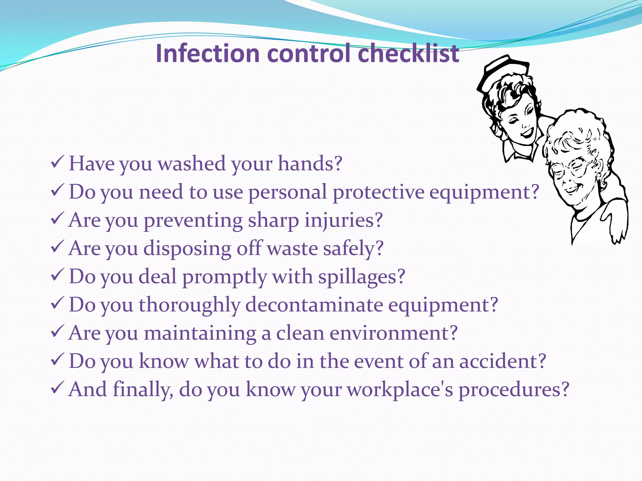 Infection Control In Hospitals | PPTX