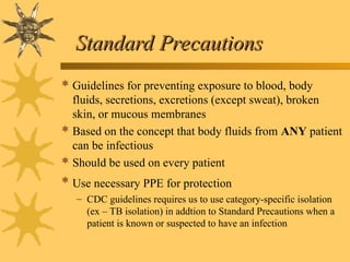 Infection Control strategy in hospital and outpatient | PPT