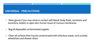 Infection control training | PPTX