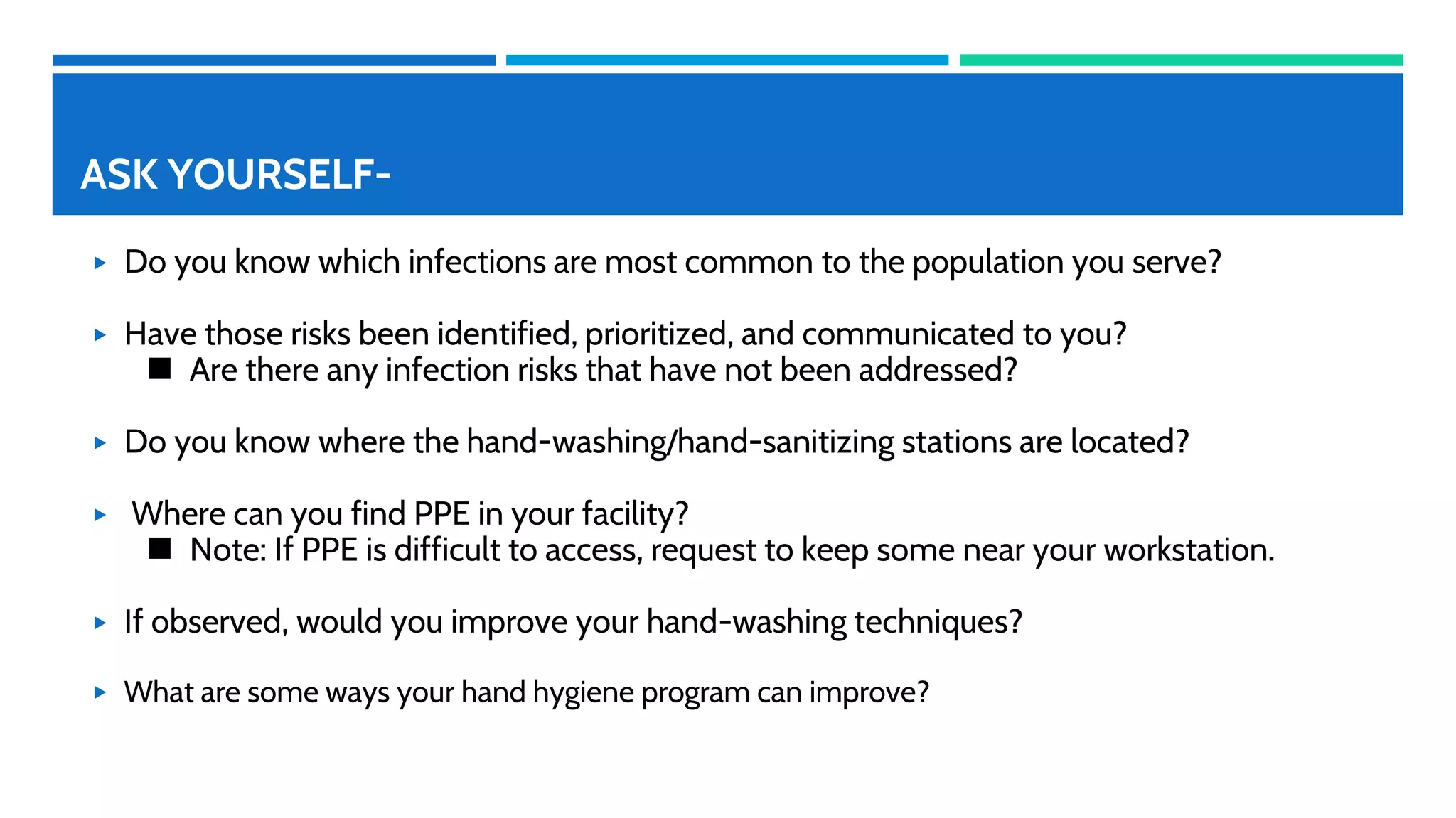 Infection Control Training | PPTX