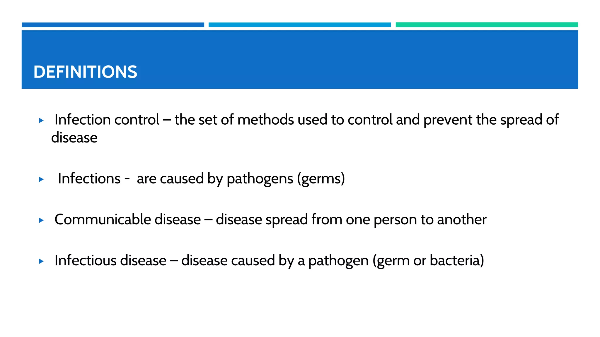 Infection Control Training | PPTX