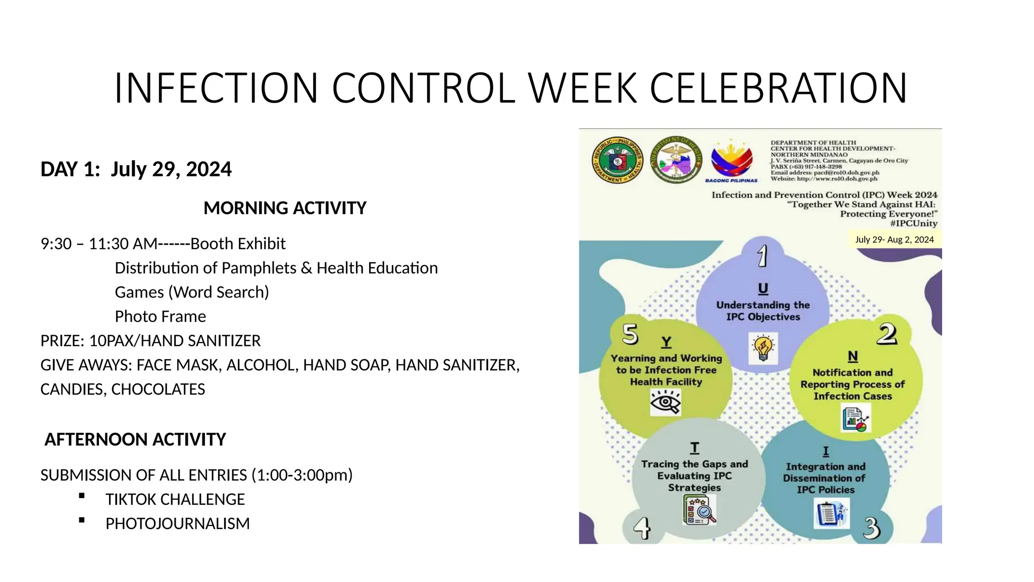 INFECTION CONTROL WEEK CELEBRATION .pptx