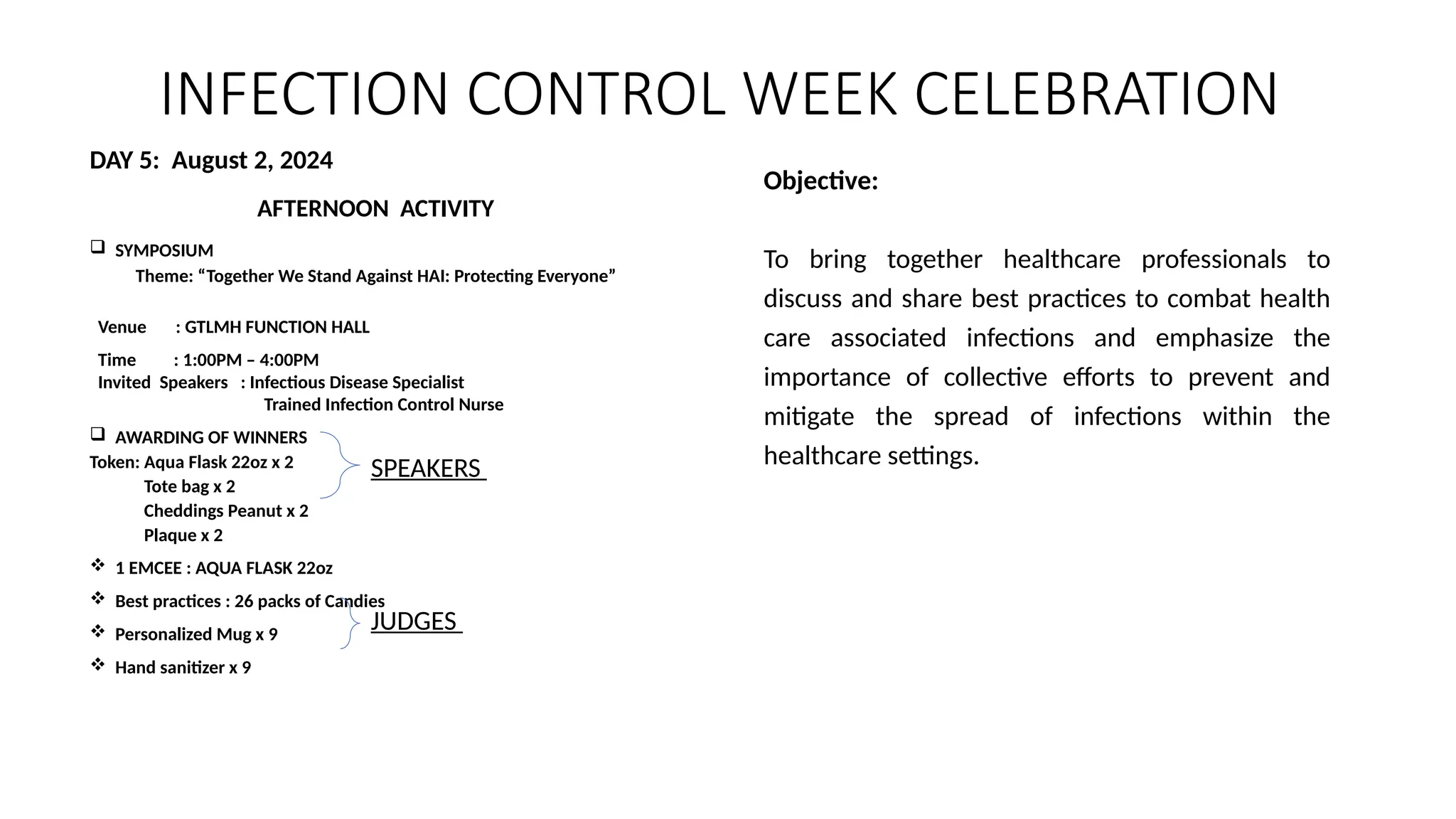 INFECTION CONTROL WEEK CELEBRATION .pptx