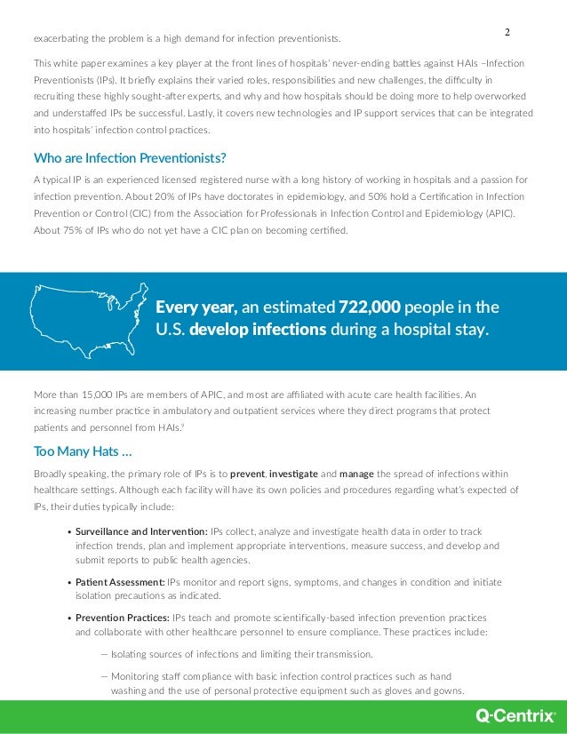 White Paper - Infection Preventionists: Healthcare’s Guardians at the…