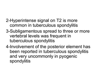 Diagnostic Imaging of Spinal Infection & Inflammation | PPT