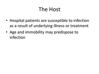 Infection in hospital environment | PPT