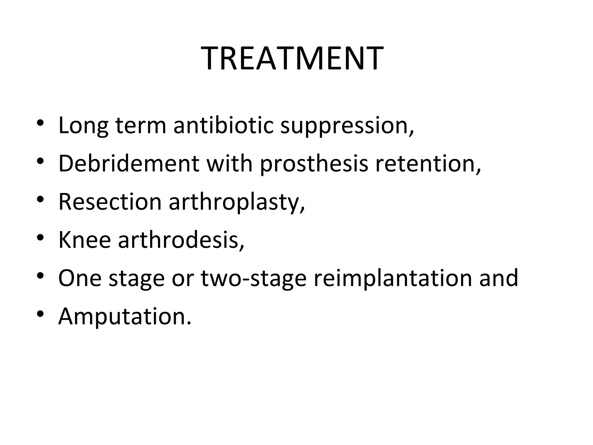 Infection in tkr | PPT