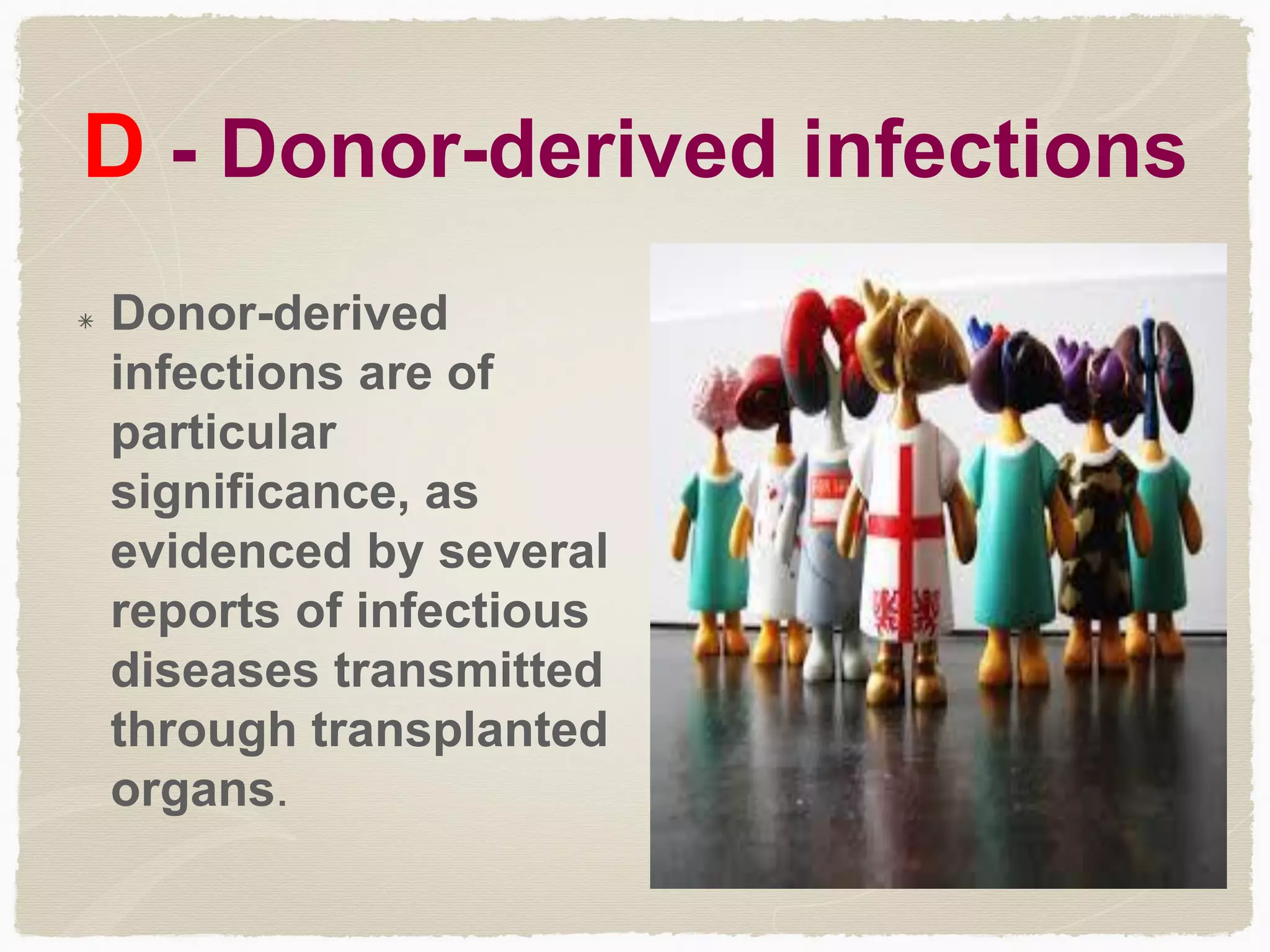 INFECTIONS IN ORGAN TRANSPLANT PATIENTS essential learning | PDF