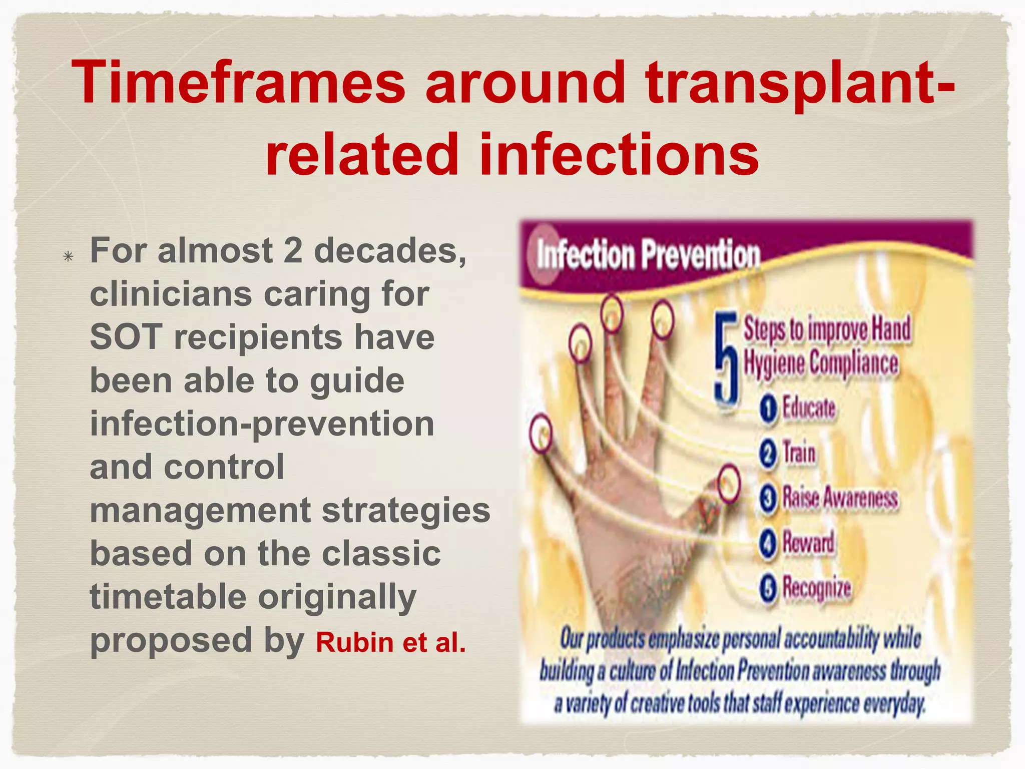 INFECTIONS IN ORGAN TRANSPLANT PATIENTS essential learning | PDF