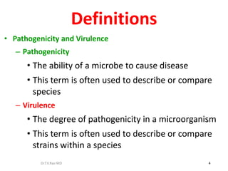 INFECTIOUS DISEASES AETIOLOGY PATHOGENESIS & CONSEQUENCES | PPTX
